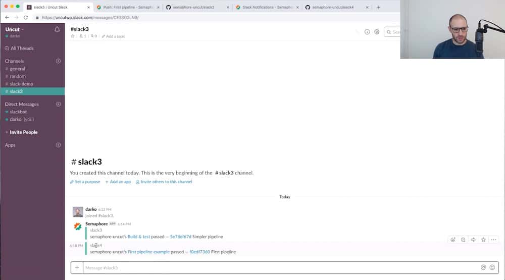 Semaphore Uncut Ci Cd Slack Notifications Semaphore