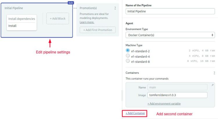 Continuous Integration with Deno - Semaphore