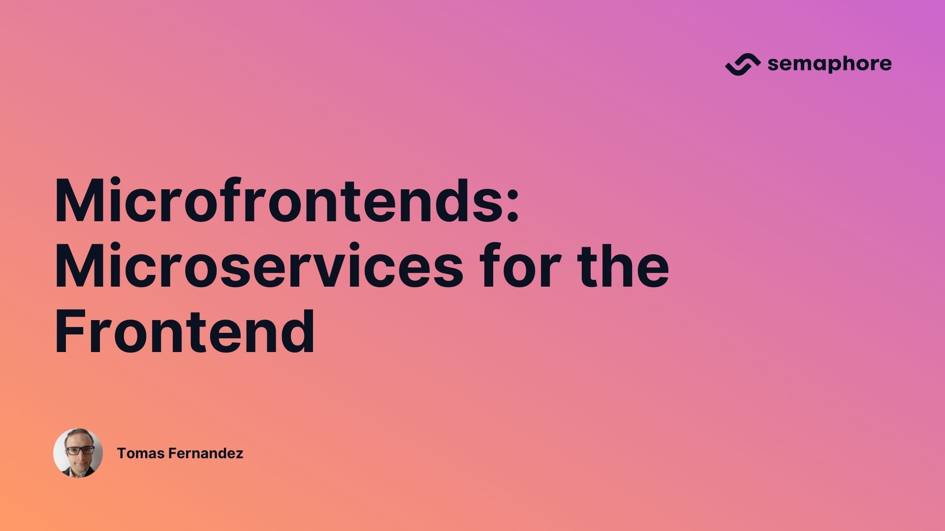 Microfrontends: Apply the Microservices Pattern to the Frontend