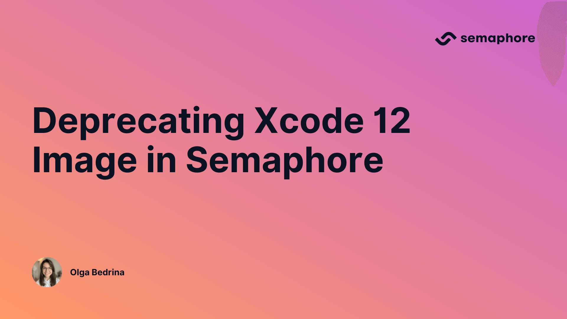 Deprecating Xcode 12 in Semaphore - Semaphore