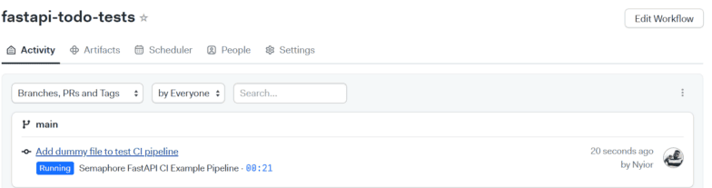 How To Set Up A Cicd Pipeline With Fastapi Aws And Semaphore Semaphore