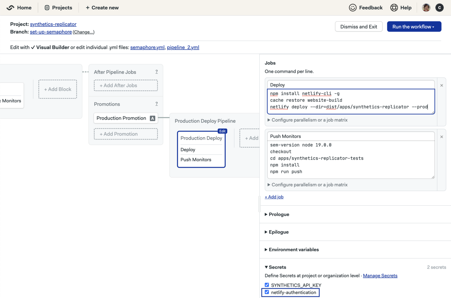 Synthetic Monitoring Management Using Playwright, @elastic/synthetics and Semaphore - Semaphore