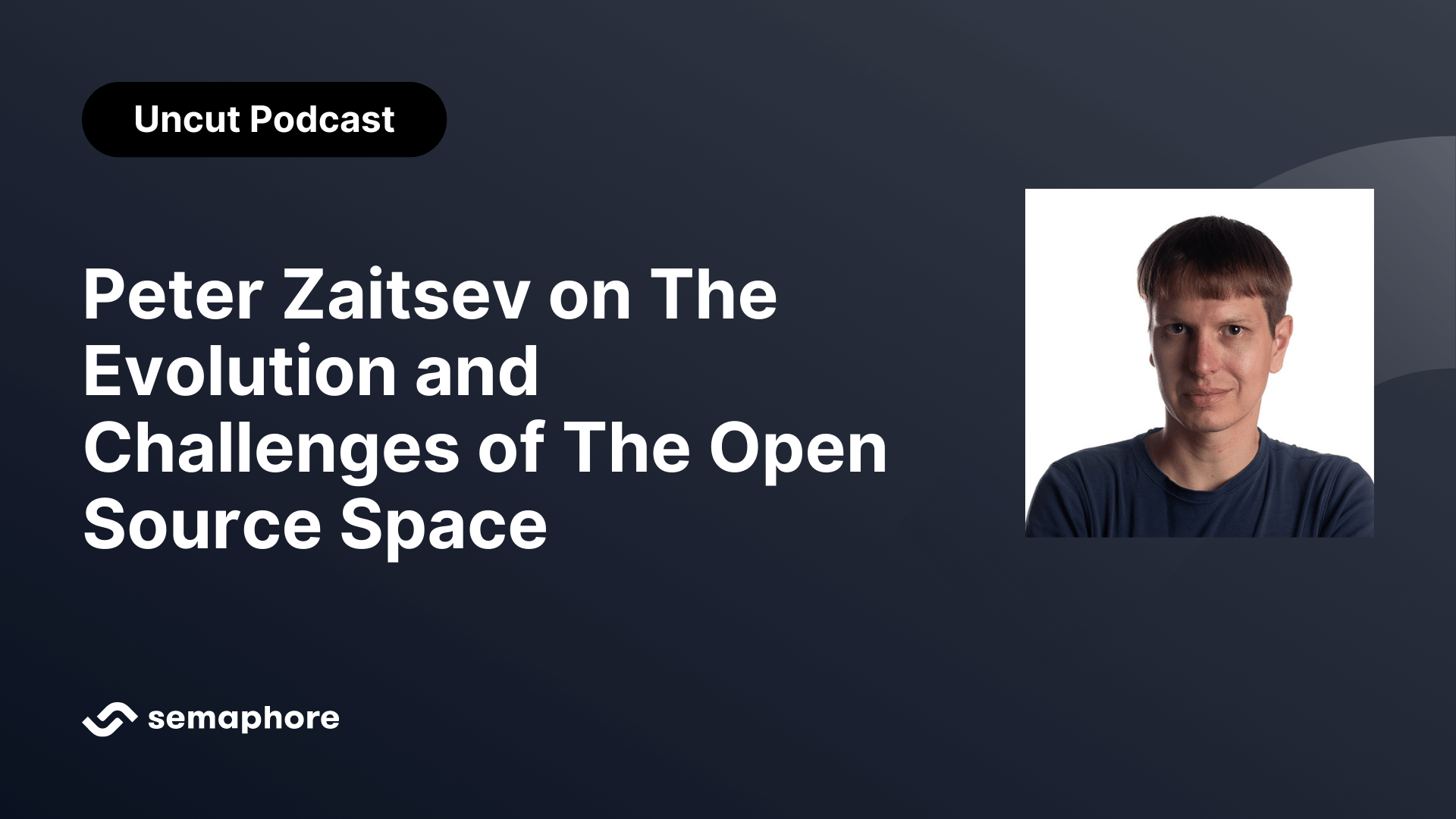 Peter Zaitsev on The Evolution and Challenges of The Open Source Space ... Peter Zaitsev on The Evolution and Challenges of The Open Source Space ...