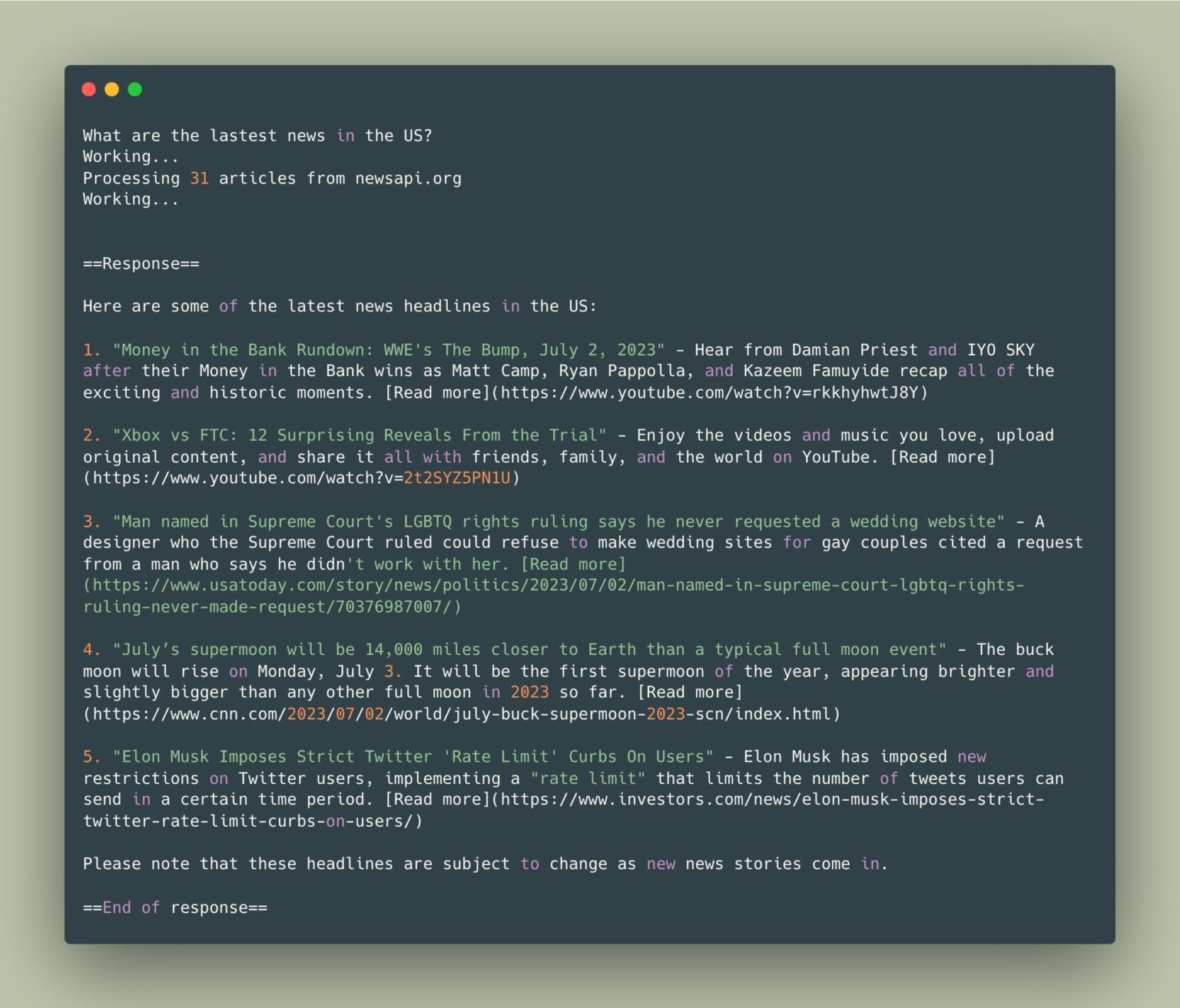 Function Calling: Integrate Your GPT Chatbot With Anything - Semaphore