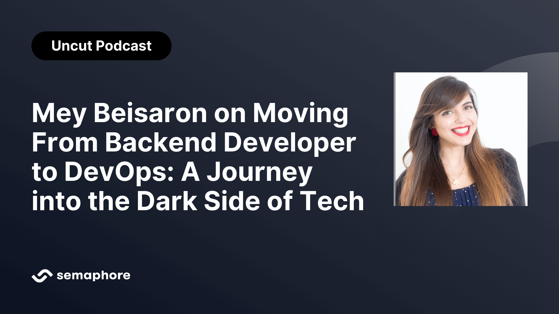 Mey Beisaron on Moving From Backend Developer to DevOps: A Journey into the Dark Side of Tech ...