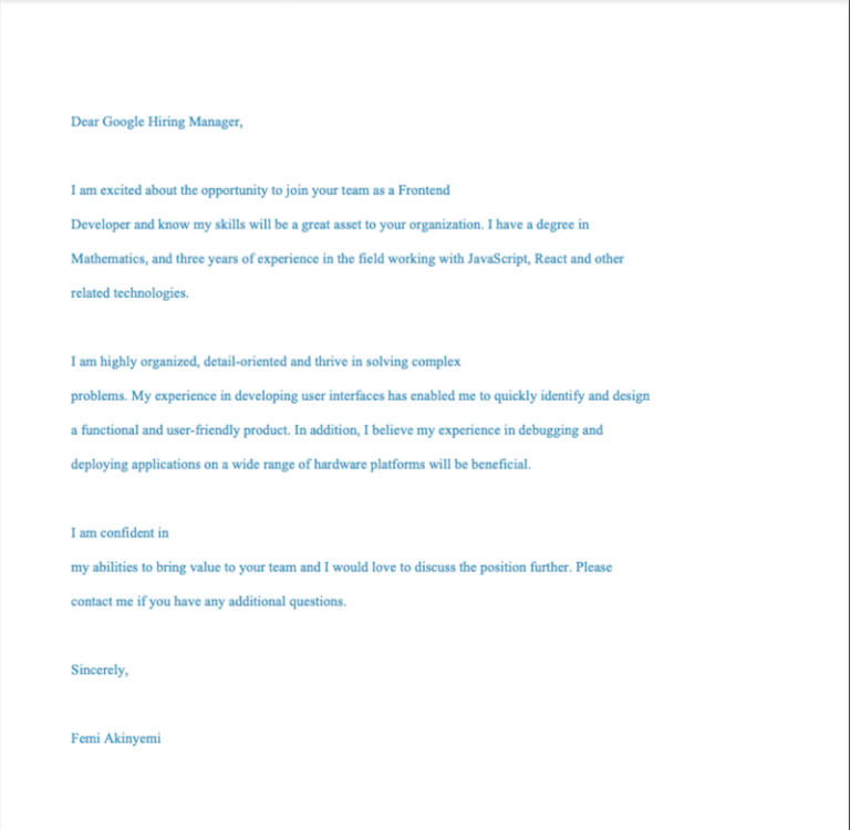 Build a Compelling Cover Letter Writing App With NextJS and ChatGPT ...