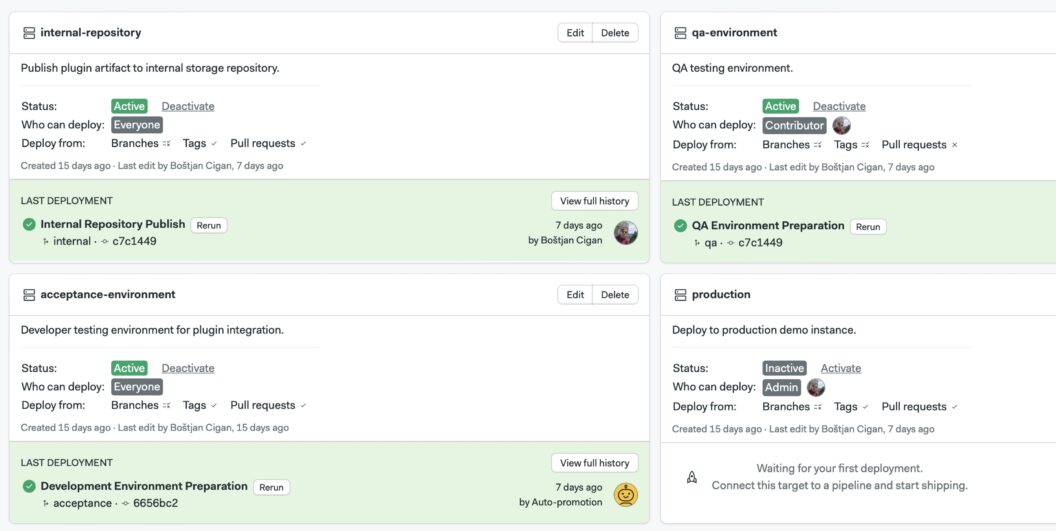 Deployments and Automation - Semaphore