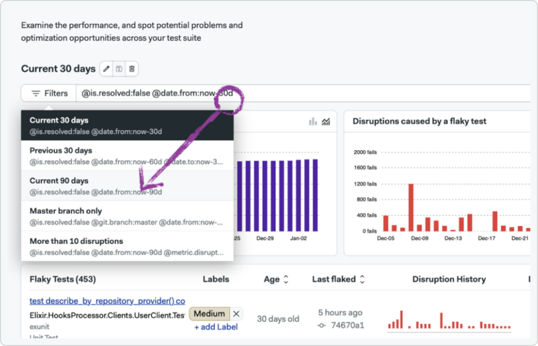 Flaky Tests Detection Semaphore 1523