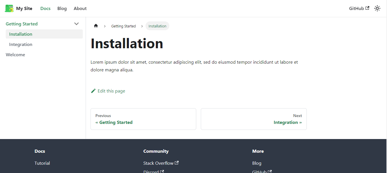 Using Docusaurus to Build A Modern Documentation Website - Semaphore