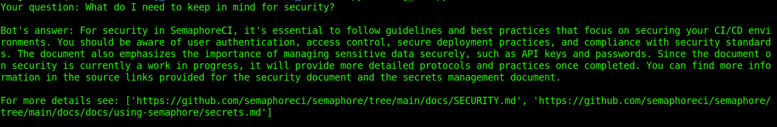How to Build a RAG Chatbot to Chat with Documents Using Sparse Data - Semaphore